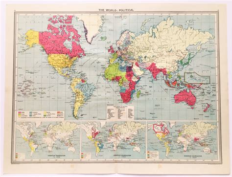 World Map 1930