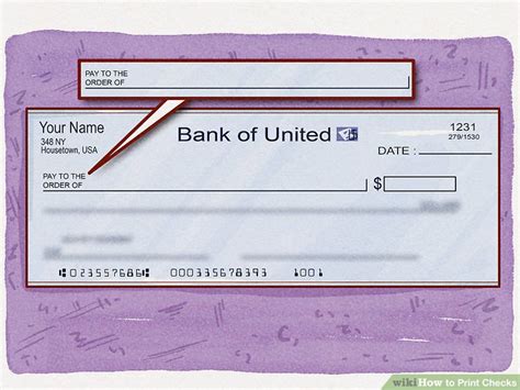 How To Print Checks 15 Steps With Pictures WikiHow