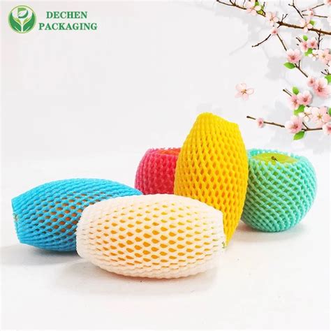 Fruit Packing Foam Net Packaging Supplier Customizable And Food Safe