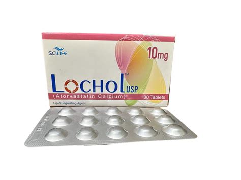 Lochol Tablets 10mg 1 Strip 15 Tablets Multan Plus Pharmacy