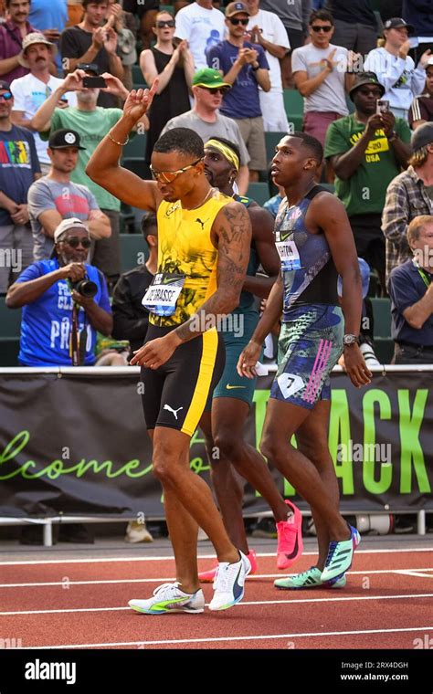 Andre Degrasse Can Wins The Mens 200m In 19 76 At The Diamond League Championships At The Pre