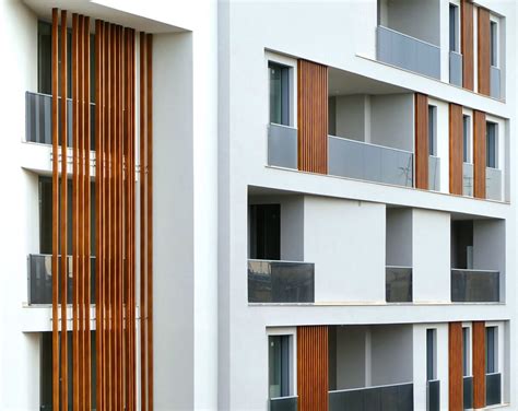 Forme Design Aluminum Wood Grain Cladding And Battens Omnis Panels