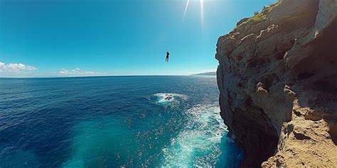 Cliff Jumping Wallpapers Background Images Hd Pictures And Wallpaper For Free Download Pngtree