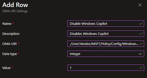 how to disable windows copilot using intune or group policy tech