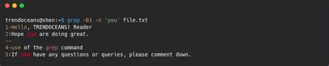 Grep Command With Examples TREND OCEANS