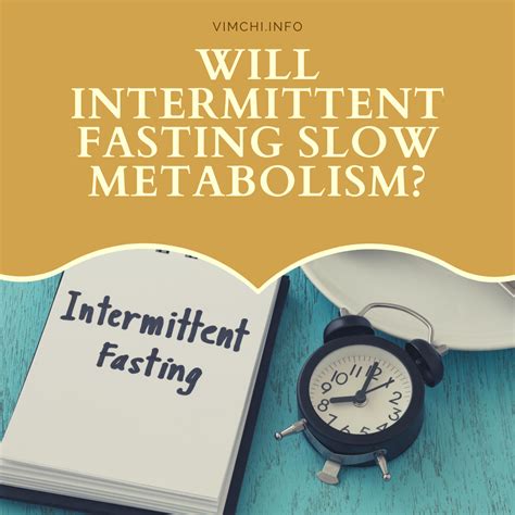 Ask Me Anything Will Intermittent Fasting Slow Metabolism Vim Chi