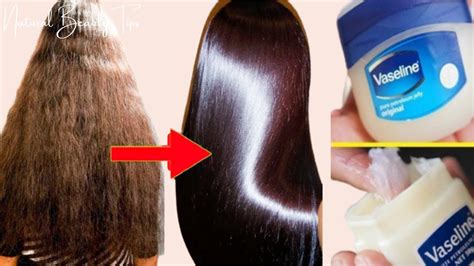 How To Use Vaseline For Hair Straightening Fast Hair Growth Vaseline