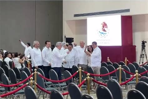Ellos Fueron Los Primeros En Llegar Al Quinto Informe De Gobierno De