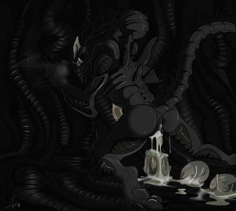 Rule 34 Alien Alien Franchise Anthro Anus Ass Belly Bodily Fluids