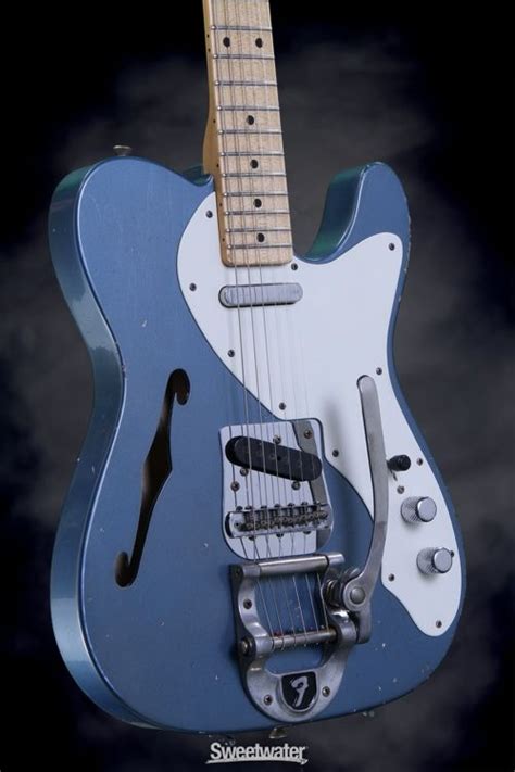 Fender Custom Shop 50s Telecaster Thinline With Bigsby Tremolo