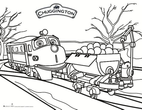 Free Printable Chuggington Coloring Page Mama Likes This