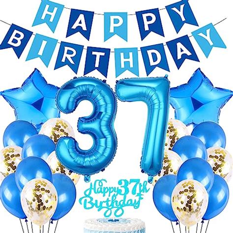 10 Mejores Globos 37 Cumpleaños Hombre Noviembre 2024