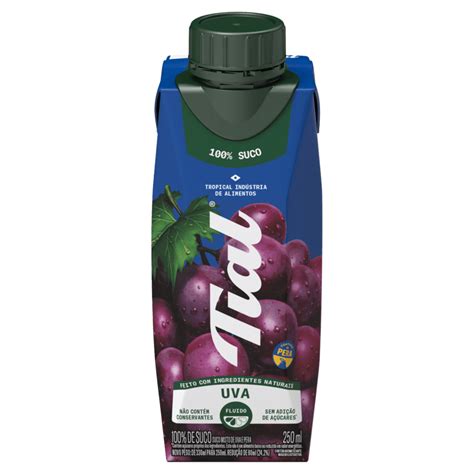 Suco Uva Tial Caixa 250ml