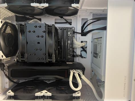 My First Microatx Build Ap201 7900xt 5800x3d Nh U12a Rmffpc