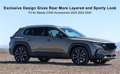 Rear Window Molding Trim Cover Fit For Mazda Cx50