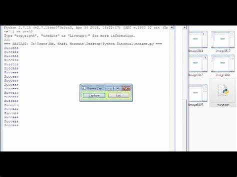 Screen Capture In Python YouTube