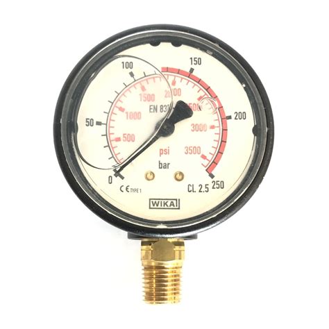 Gauge 250 Bar Diameter 63 Mm 1 4 Connection Cermag 25239 Buy At The Best Price