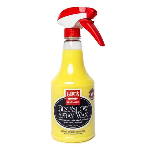 Griots Garage Best Of Show Spray Wax 22oz Autozone
