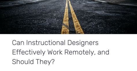 Learninganddevelopment Workremotely Instructionaldesign