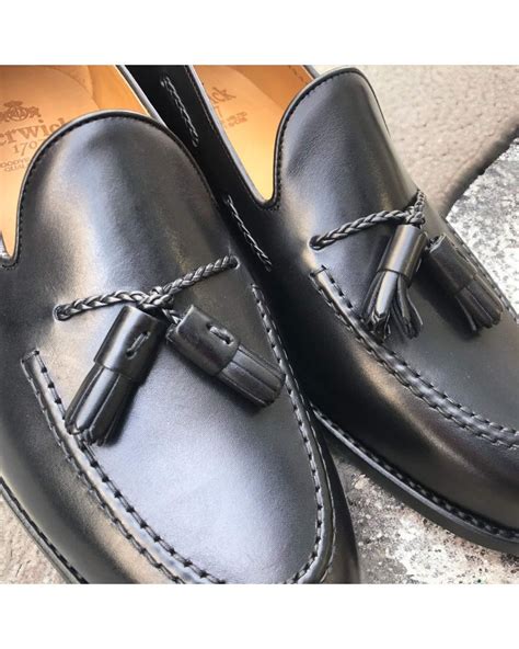 Mocassins Pompons Berwick 4340 En Cuir Noir