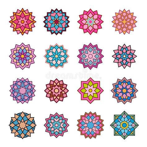 Elegant Islamic Geometric Pattern Vector Perfect For Ramadan Islamic Festivals Persian Motifs