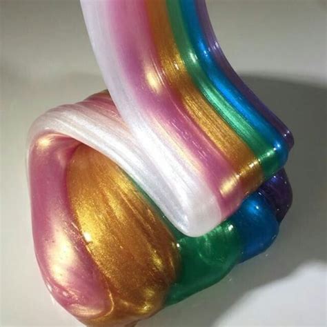 Unicorn Clear Slime And I Will Do This With Marlo Slime Fatto In Casa