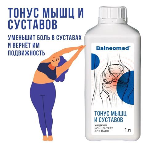 Тонус мышц и суставов БАЛЬНЕОМЕД жидкий концентрат для ванн — купить в ...