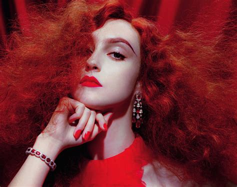 Frances Coombe In ‘hollywood Air By Miles Aldridge For Vogue Germany