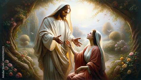 Witness To The Resurrection Of Jesus Christ Mary Magdalenes Meeting