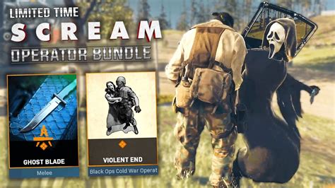 Ghostface Was Added To Warzone Scream Bundle Youtube