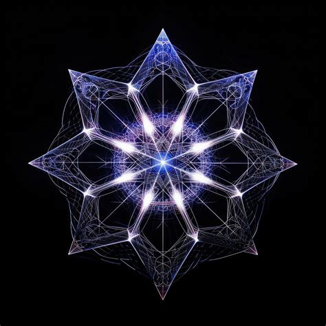 Octagram Light Technology Pattern Free Photo Illustration Rawpixel