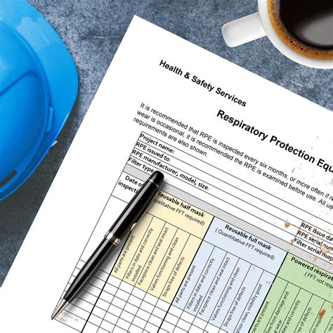 Rpe Issue Form Pdf Digital Download Etsy