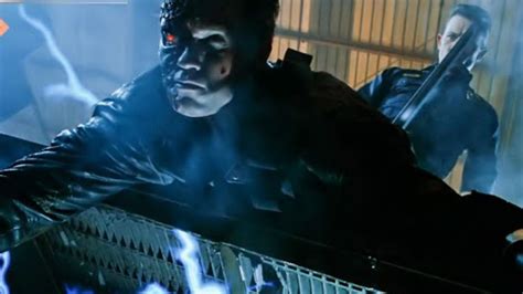 Terminator 2 Judgment Day T 800 Vs T 1000 Scene 4k Youtube