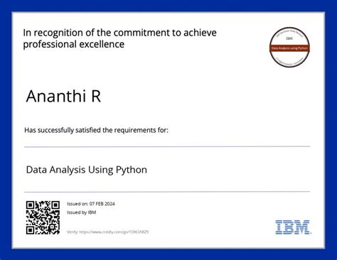 Dataanalysis Professionalexcellence Ibm Ananthi Rajendran