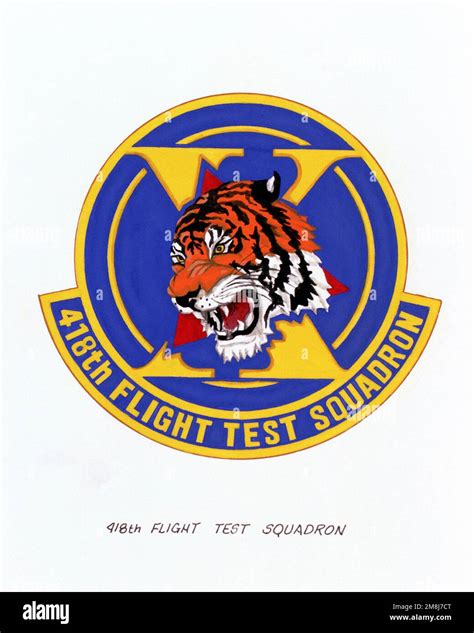 Approved Insignia Of The 418th Flight Test Squadron Country Unknown