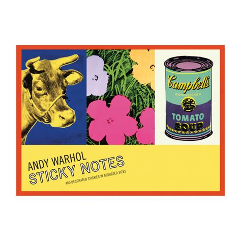 Andy Warhol Sticky Notes Set Stationery Tate Shop Tate