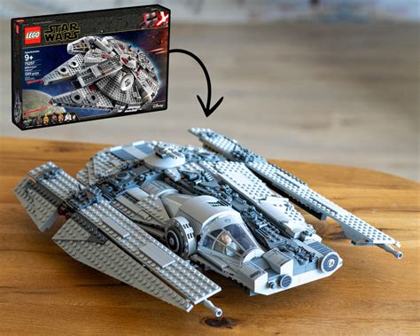 Lego Set 75257 Alternate Build Millennium Falcon How To Build It