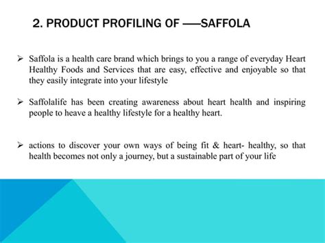 Product Profiling Of Marico Ppt