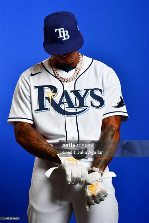 Wander Franco Of The Tampa Bay Rays Poses During The 2023 Tampa Bay
