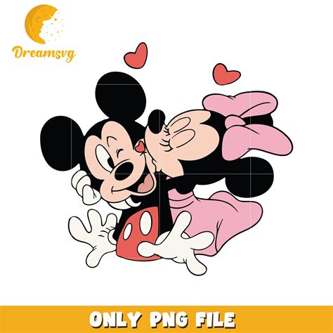 Kiss Clipart Mickey Mouse Minnie Mouse Y Mickey Mouse