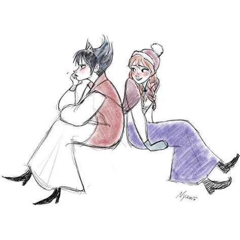 Evil Elsa And Anna By Nyamo Frozen Fan Art Sketches Favorite Character