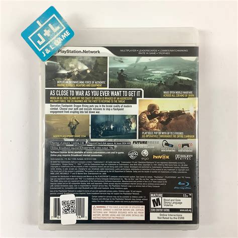 Operation Flashpoint Dragon Rising Ps3 Playstation 3 Pre Owned