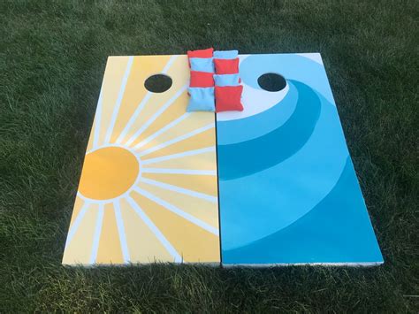 Summer Fun In The Sun Custom Cornhole Boards With Steve Ford Artofit