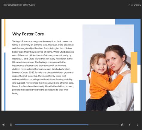 Foster Care Training Course Prudence Training Centre