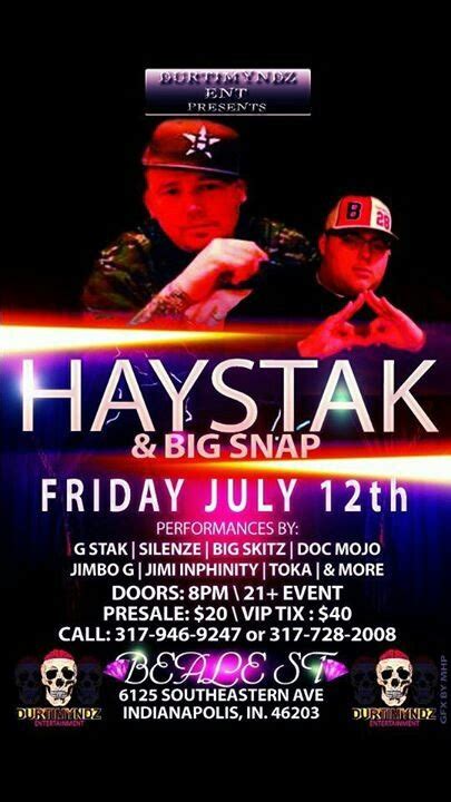 Haystak With Big Skitz And Jimi Inphinity Southeastern Indianapolis Coast