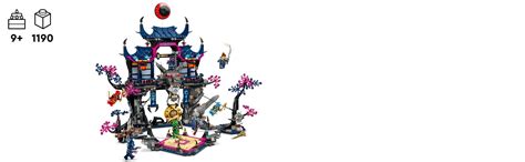 LEGO NINJAGO 71813 Stínové dojo vlčí masky Maxíkovy hračky