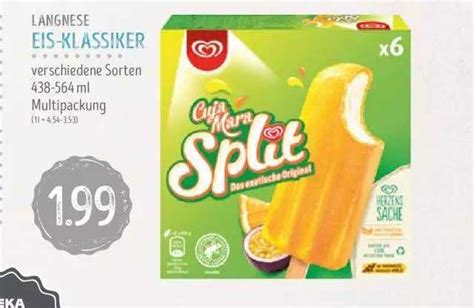 Langnese Eis Klassiker Angebot Bei Edeka Struve 1prospektede