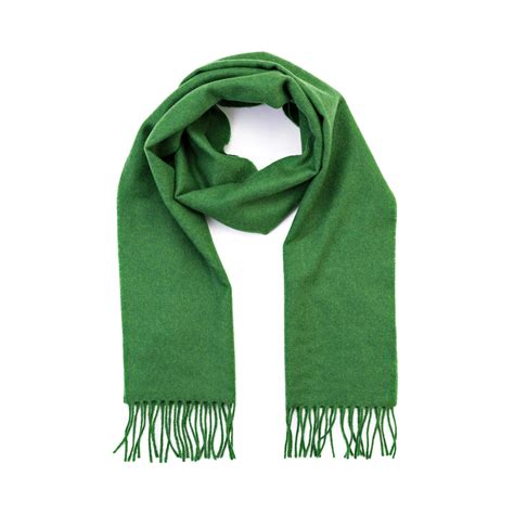 Merino Luxury Wool Scarf Forest Green Kilkenny Design