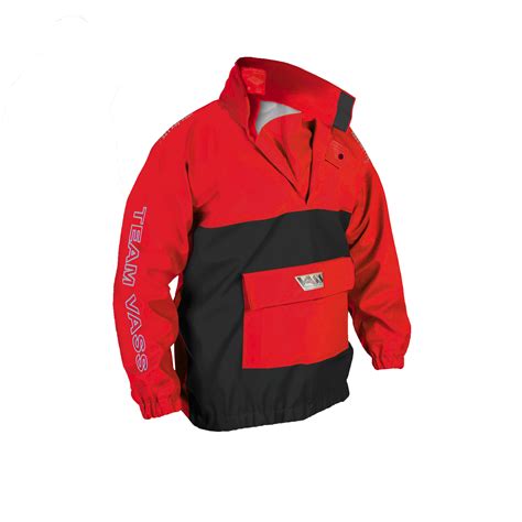 Vass Vass Tex 175 Team Vass Lightweight Waterproof Smock Redblack