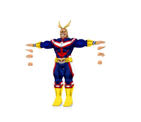 Toshinori Yagi Hero Form I 3d Model By Allanromanreyes On Thangs